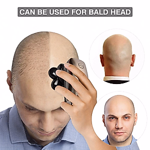 Electric Head Shaver for Bald Men, SURKER Upgrade Rotary 6 in 1 Multifunctional Electric Razor Grooming Kit, USB Rechargeable Wet and Dry Cordless Waterproof Hair Trimmers LED Display