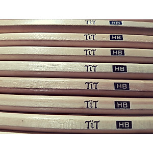 Pre-sharpened Raw Natural Wood Pencils 72 PCs in Box : TiT