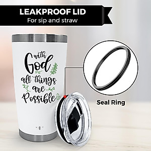 BEEYOND 20 oz Tumbler Lids (3 Pack), Fits for 20 oz YETI Rambler, Atlin, Juro, SUNWILL, Umite Chef and More,3 Pack Spill-proof Lids,Covers for 20 Ounce Tumbler, 3.25in Cup