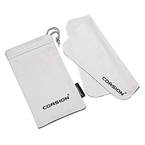 COASION Clear Glasses for Women Men Square Frame Fake Non-prescription Eyeglasses (Transparent)