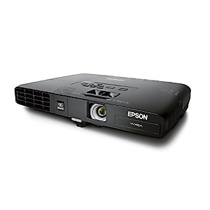Epson PowerLite 1761W, WXGA, Wireless, 2600 Lumens Color Brightness, 2600 Lumens White Brightness, Ultra Lightweight 3LCD Projector