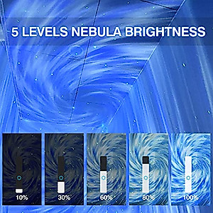 Star Projector Space Capsule Galaxy Projector Skylight with Bluetooth Speaker, Galaxy Night Lights for Kids Bedroom Gaming Room Decor Birthday Christmas Decorations Galaxy Light Gift