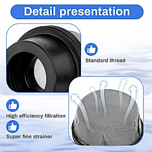 190106Z Screen Cap Air Bleeder Screen Replacement for Pentair, EasyClean D.E. and Quad D.E Filters.190106z Screen Cap,Screen Cap 190106z,190106z Pentair (1 Pcs)