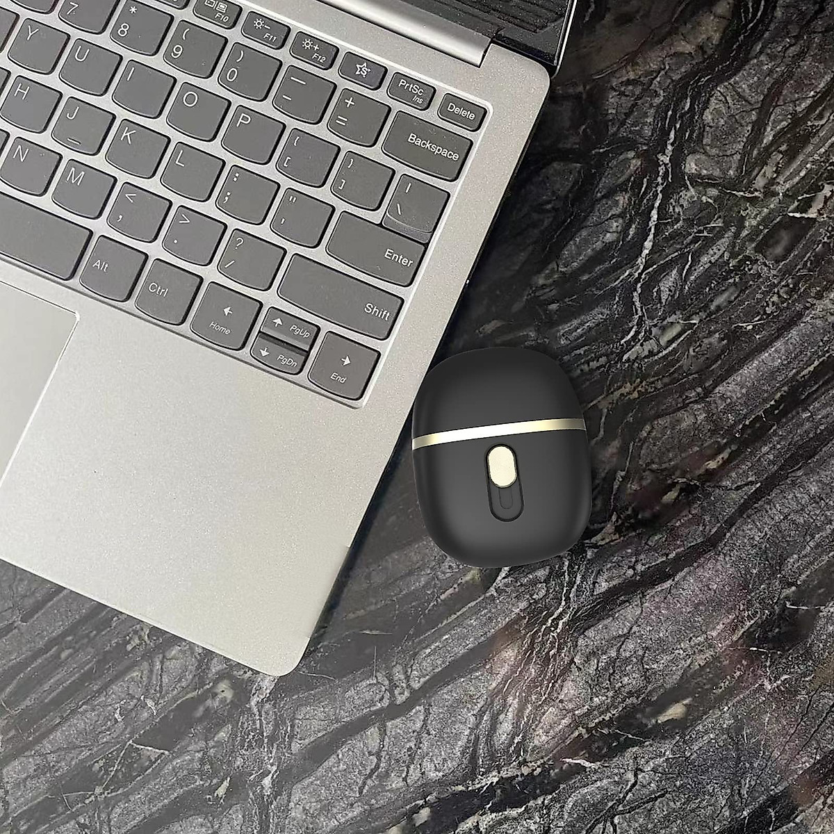 Lomil Identity Protection Roller Stamps 2 Pack - Confidential Roller Stamp with 4 Refills - Wide Identity Theft Protection Stamp for ID Blockout, Privacy & Security(Black)