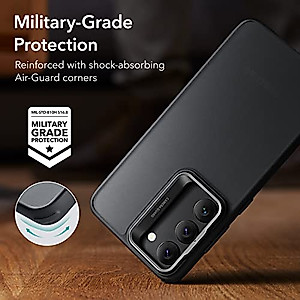 ESR for Samsung Galaxy S23 Plus Classic Kickstand Case, Adjustable Built-in Camera Ring Stand, Military-Grade Drop Protection, Case for Samsung S23 Plus, Shockproof Scratch-Resistant, Frosted Black