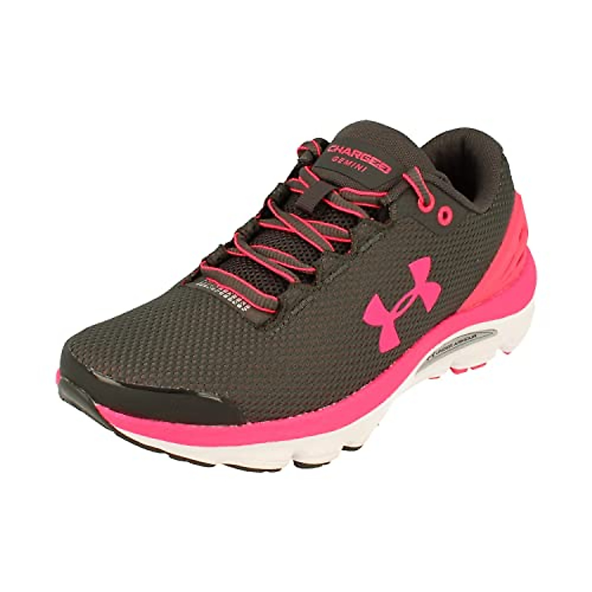 Under Armour Womens Charged Gemini 2020 Running Trainers 3023277 Sneakers Shoes (UK 4.5 US 7 EU 38, Grey Pink 110)