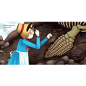 Dinosaur Lady: The Daring Discoveries of Mary Anning, the First Paleontologist (Women in Science Biographies, Fossil Books for Kids, Feminist Picture Books, Dinosaur Gifts for Kids)