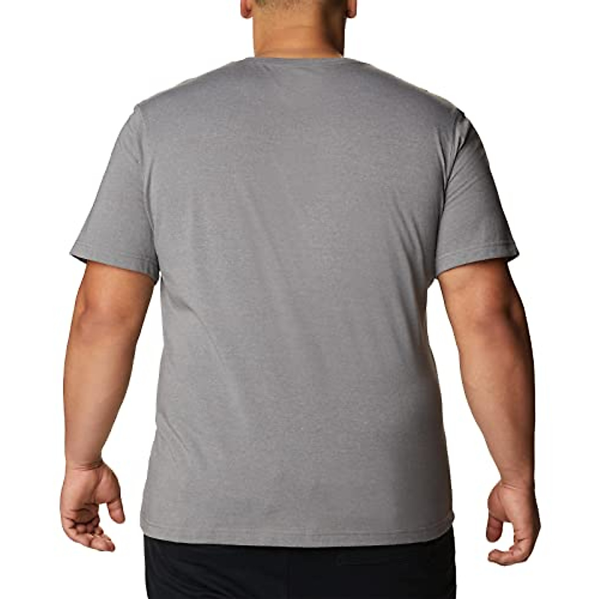 Columbia Mens Thistletown Hills Short Sleeve T-Shirt, City Grey Heather, Large