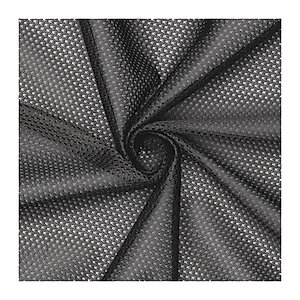 Pico Textiles 2 Yards Bolt - Dark Charcoal Polyester Micro Mesh Jersey Fabric - 60" Wide - Small Holes - Durable Athletic Mesh Fabric for Sewing Soccer & Basketball Jerseys Uniforms