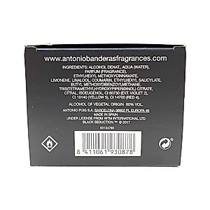 Seduction In Black by Antonio Banderas Eau De Toilette Spray 6.8 oz (Men)