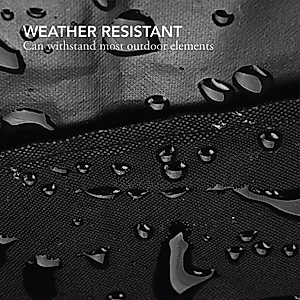 Gas One B-3000H-15+50480 Propane Single Burner Camp Stove with Weather Proof Cove