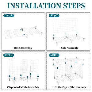 GIMTRR 12 & 9 White Cube Storage Bundles