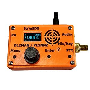tr usdx transceiver 5-Band usdx Multimode QRP Assembled with case by PE1NNZ and DL2MAN