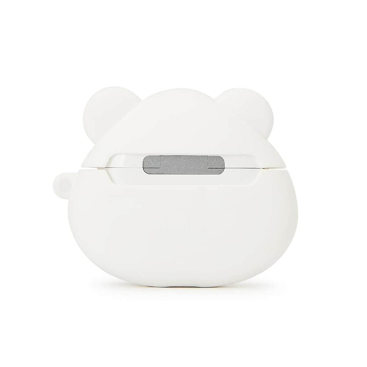 KAKAO Official Merchandise- Snow Village Theme Cases Compatible with Airpods 3rd Generation-Ryan in Penguin Costume and Apeach in Polar Bear Costume (Polar Bear Apeach)