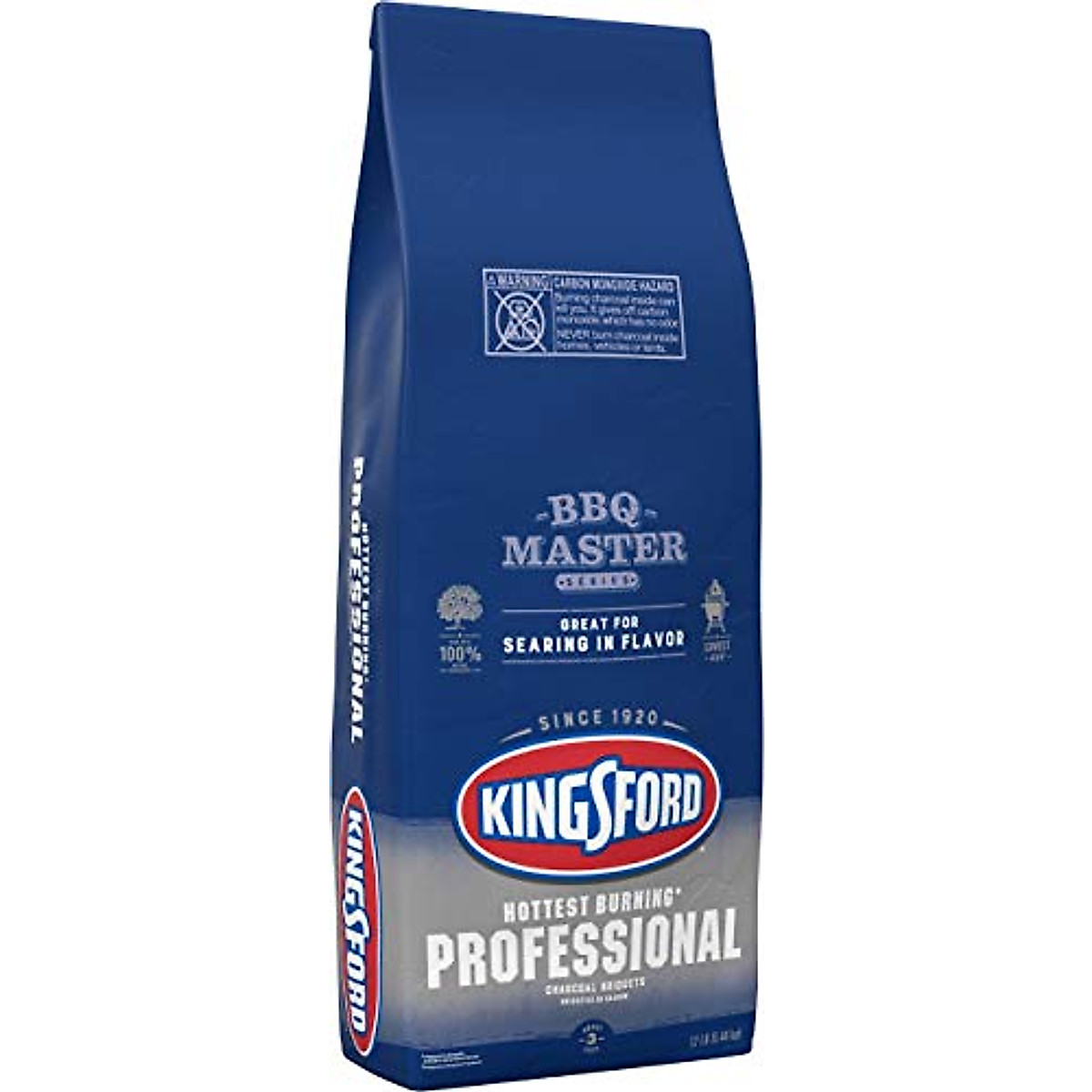Kingsford 32100 Charcoal Professional Briquettes, 12 lb, Black