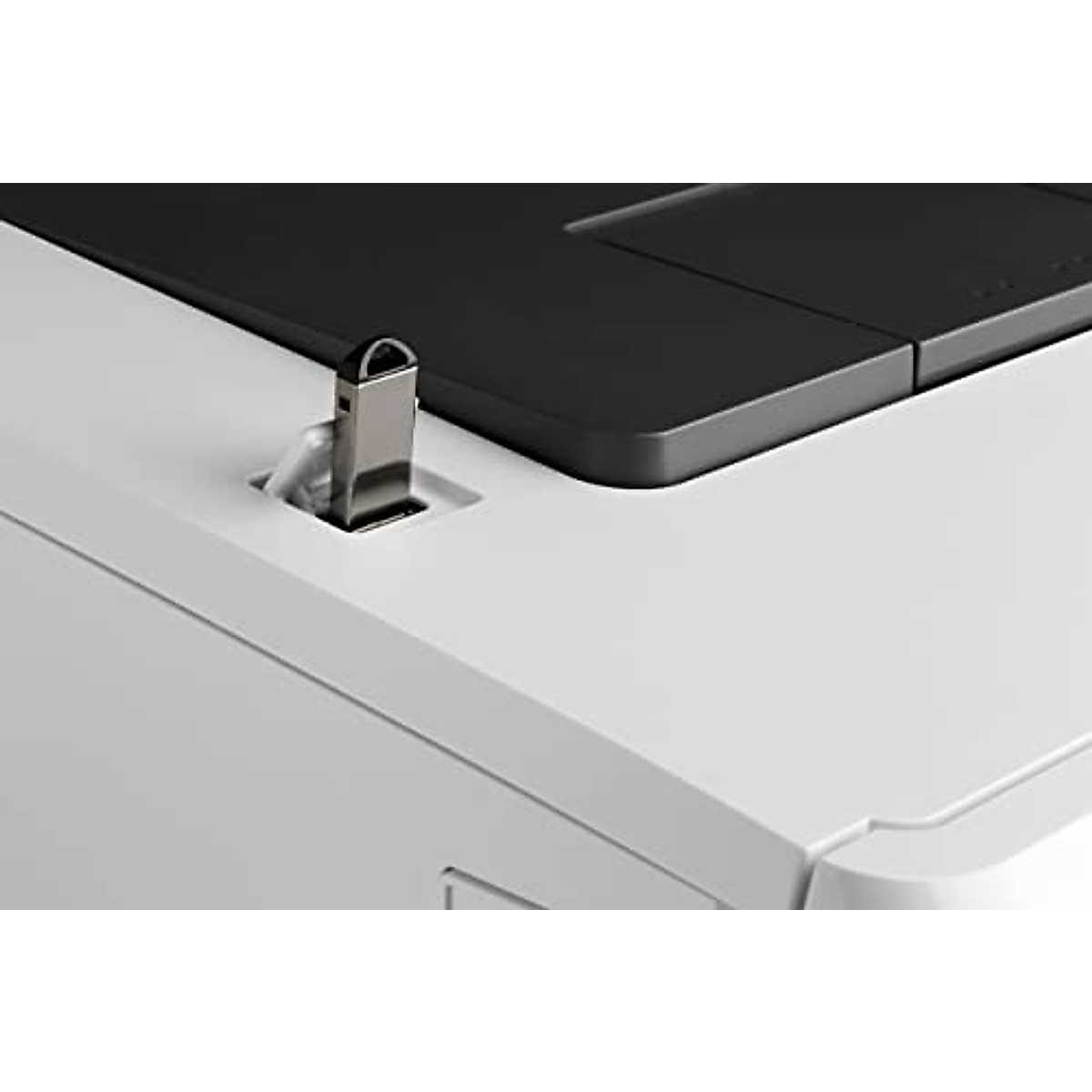 HP Color Laserjet Pro M454dw Wireless Laser Printer, Double-Sided, Mobile Printing, 28 ppm, 250-Sheet, Built-in Wi-Fi, Security Features, Bundle with JAWFOAL Printer Cable