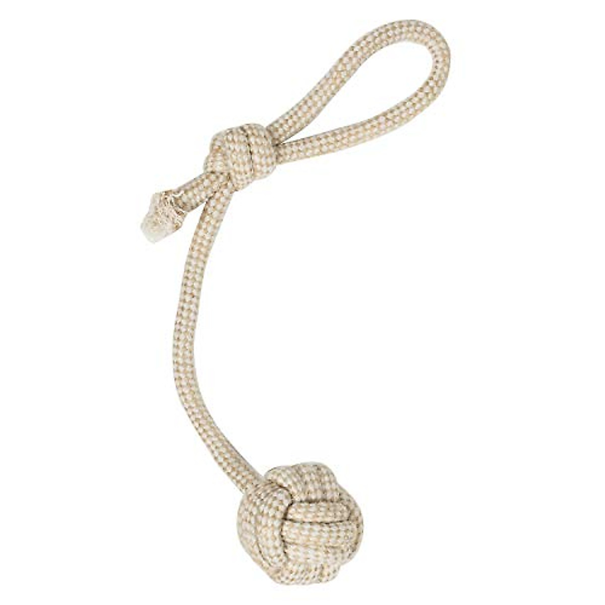 Franklin Pet Supply Natural Rope Dog Toys - 4 Pack - Play Fetch - Tug of War - Dog Teething - Puppy Chew - Puppy - Teething Toy - Tug Rope - Tug Toy