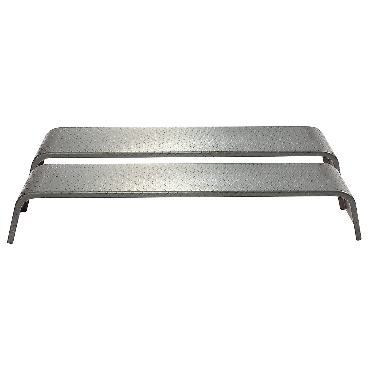 JMTAAT Heavy Duty Unpainted Steel Diamond Fenders Tread Plate Tandem Axle Trailer 10-1/4"x72-7/8"x13" | (2 Fenders)