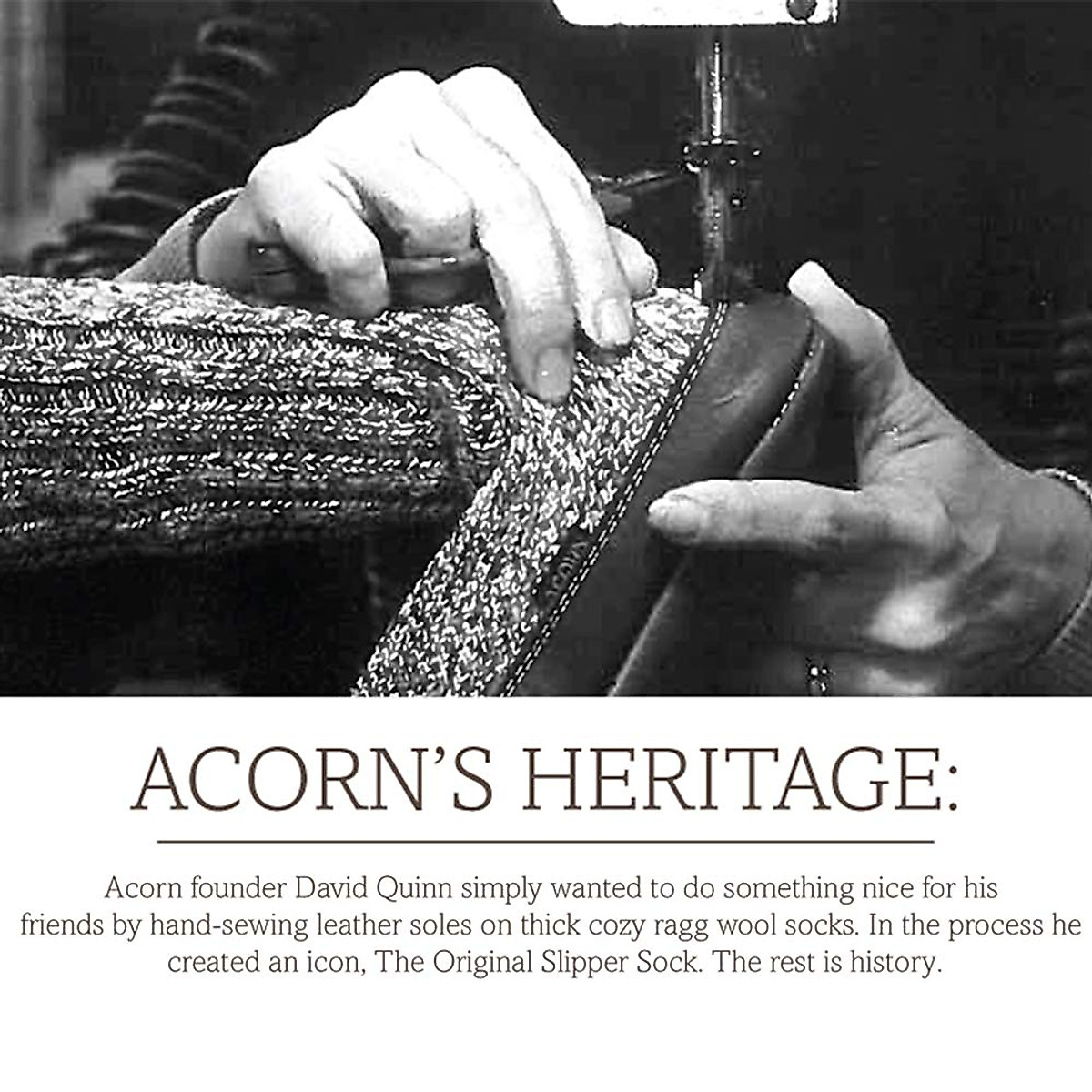 Acorn Men's Slouch Boot Slipper, Charcoal Ragg Wool, X-Large