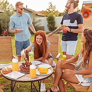 Moretoes 16oz Sublimation Glass Cups with Lids and Straws, Iced Coffee Cups, Reusable Drinking Glasses Set of 8