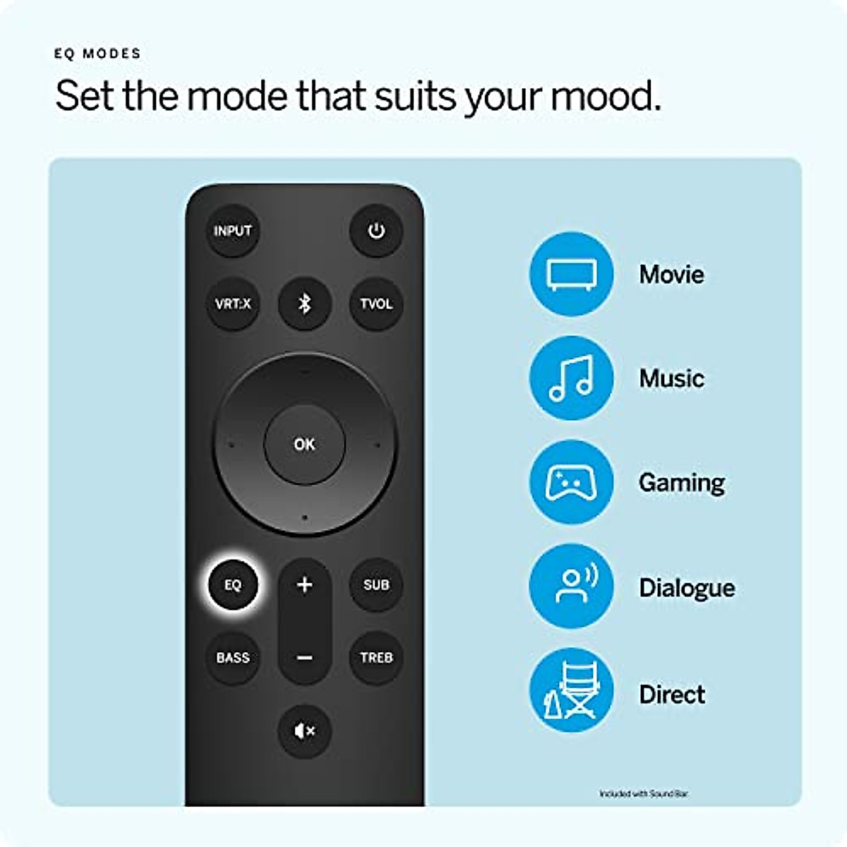 VIZIO V-Series 2.1 Home Theater Sound Bar with DTS Virtual:X, Wireless Subwoofer and Alexa Compatibility, V214x-K6, 2023 Model