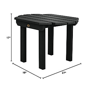 highwood Classic Westport Side Table, Black