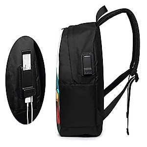 CXXYJYJ Sacred Heart Of Jesus Travel Laptop Backpacks Business Durable Laptops Backpack With Usb Charging Port College School Computer Bag For Men Women Fits Notebook