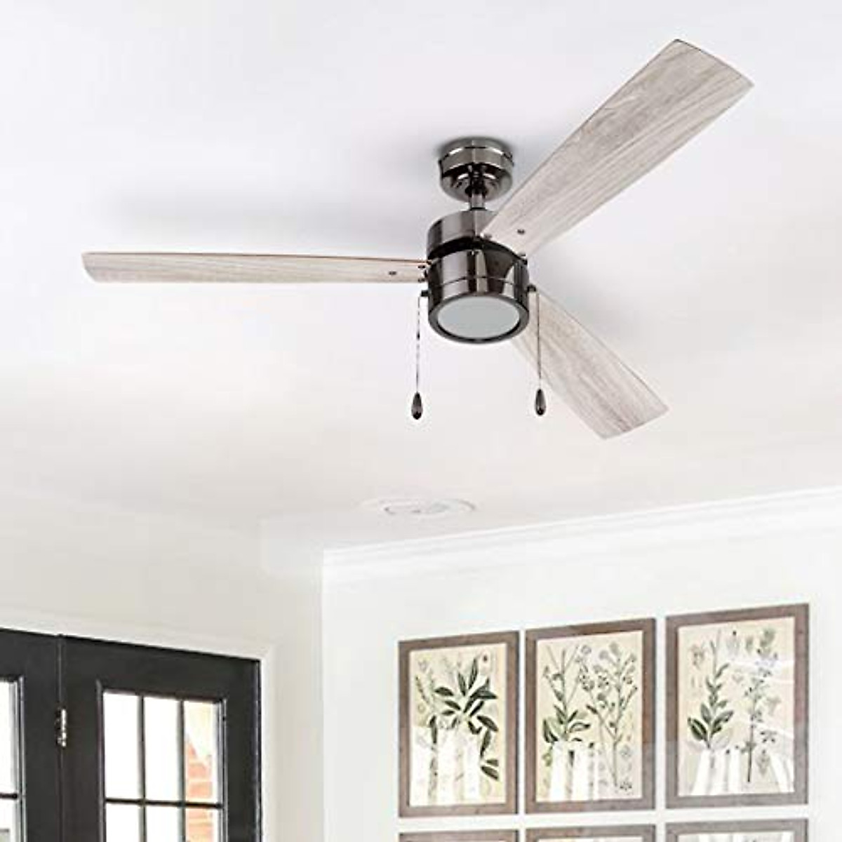 Portage Bay 51453 Madrona Ceiling Fan, 52, Gun Metal