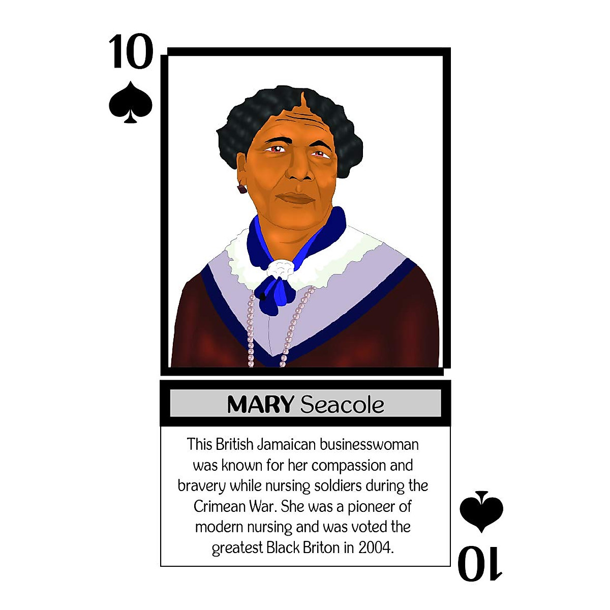 Kulture Games Playing Cards: Black Legends - Black History Playing Cards - Trivia Card Game for Family & Adult Game Night – Inspirational Black Legends