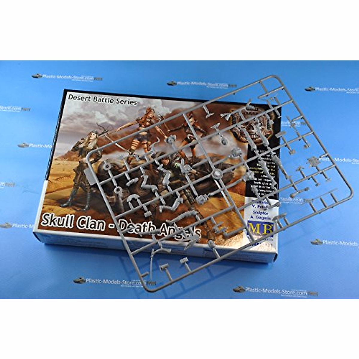 Masterbox Figures Desert Battle Series , Skull Clan - Death Angels 1/35 Master Box 35122