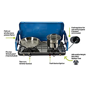 Eureka! Ignite Plus Portable Two-Burner Camping Stove