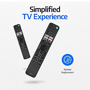 Vorlich® Sony Universal Remote with Voice Control RMF-TX520U, Replacement Sony TV Remote - 1 Year Warranty Included