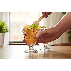 Anchor Hocking 4.5-Ounce Footed Sherbet Bowls, Set of 12 -