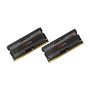 Mushkin Redline Notebook – DDR4 Gaming Laptop DRAM – 64GB (2x32GB) SODIMM Memory Kit – 3200MHz (PC4-25600) CL-16 – 260-pin 1.35V RAM – Dual-Channel – Low-Voltage – (MRA4S320GJJM32GX2)