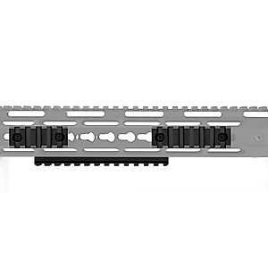 5 Slots Aluminum key mod Rail Section For Keymod Five Slots Keymod Rail Picatinny Rail Section