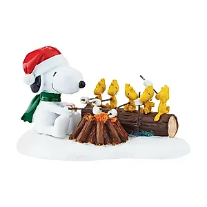 Department 56 Peanuts Village Campfire Buddies Accessory Figurine
