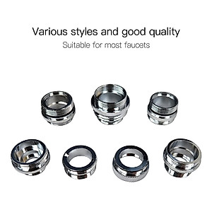 7pcs Faucet Adapter Kit With Tom Thumb Cache Adapter (TTCAD4) – Male 3/8”-18T