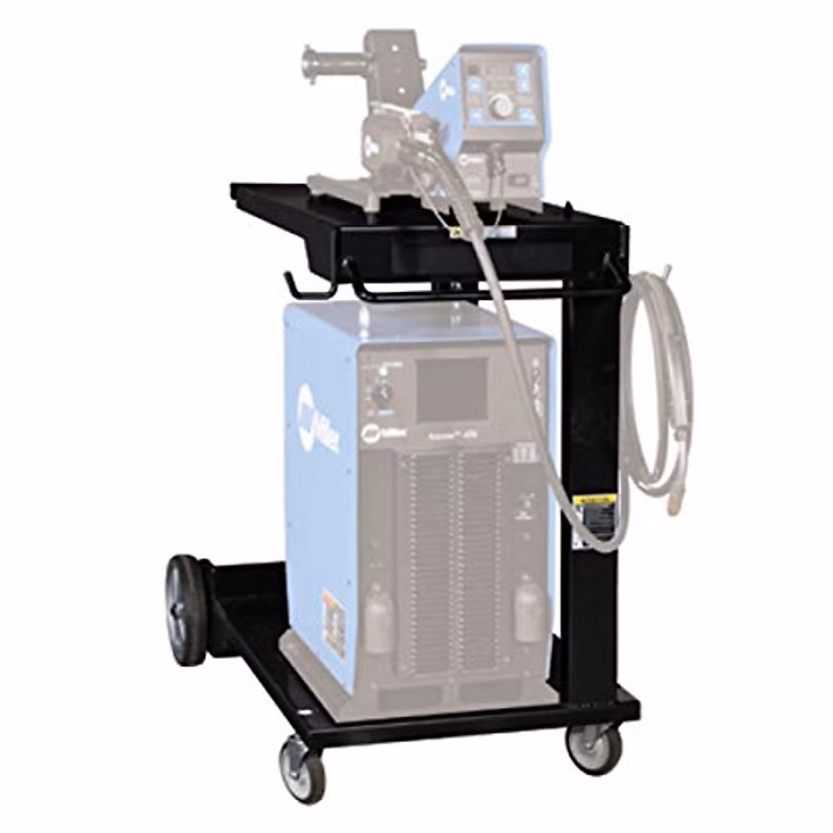 Miller Running Gear/Cylinder Rack For Axcess E 300/E 450 Welding Power Source (For Use With Dual Feeder), Package Size: 1 Each
