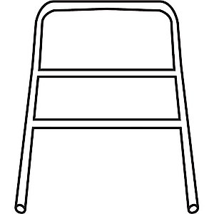 RUBBERMAID FG7909L1RED Handle,Red
