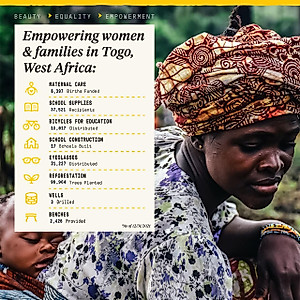 Alaffia Authentic African Black Soap Variety 2-Pack – All-In-One Liquid Soap, Travel-Size Eucalyptus Tea Tree + Full-Size Peppermint Body Wash, Face Wash, Shampoo, Shaving Soap