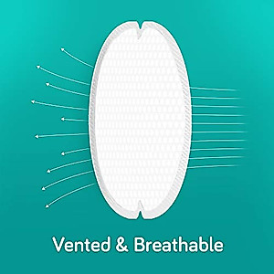 Nanobébé Disposable Nursing Pads – 40 Days and 20 Nights Ultra Thin & Extra Absorbent Vented Leak Proof Nursing Essentials, Individually Wrapped (60 Count)