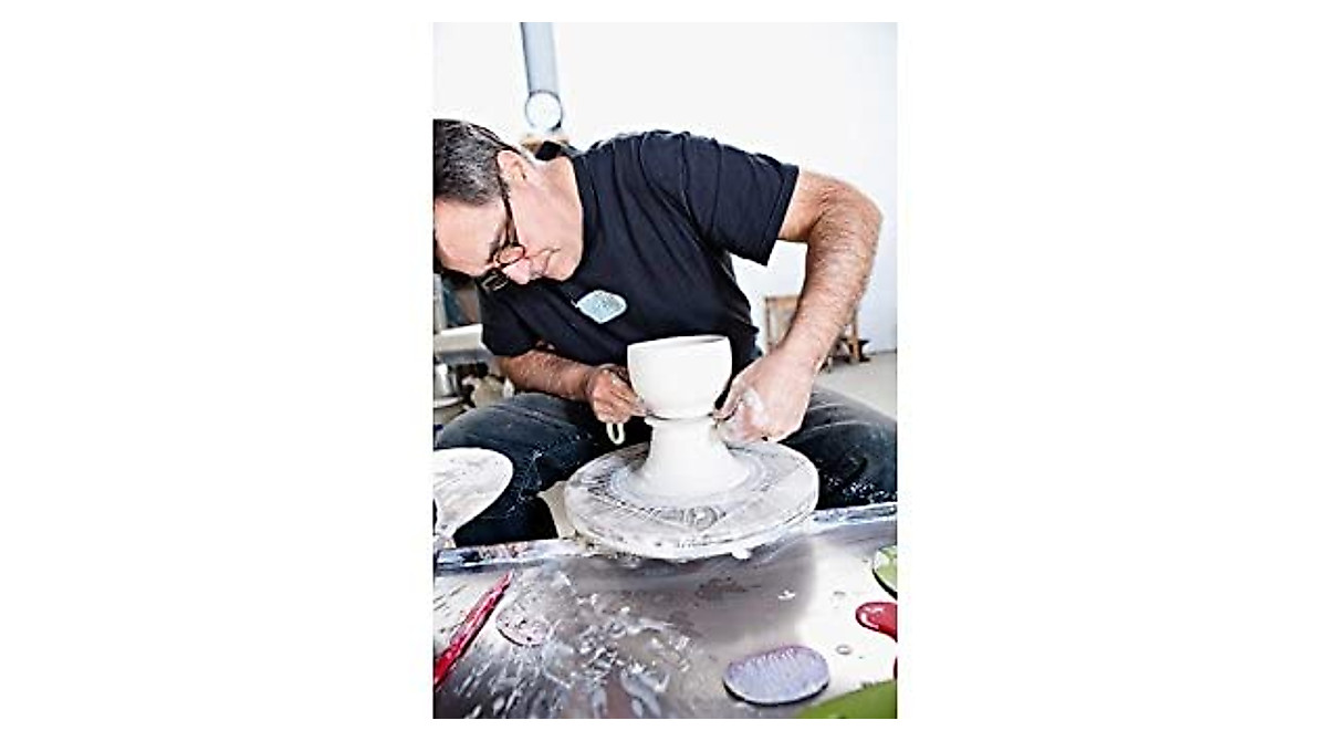 Mudwire Green Handle Cutoff Tool for Pottery Artists