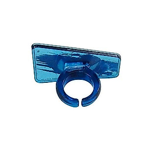 Spiderman Web-Slinger Rings, 12 Pack Cupcake Toppers, Two Designs, Party Favors.