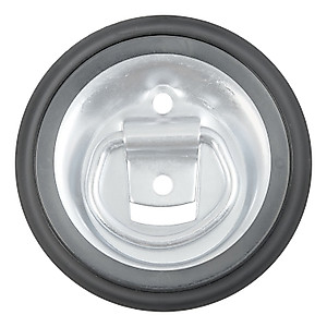 CURT 83720 3-Inch Black Plastic Tie Down Anchor Backing Plate Trim Ring