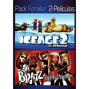 Pack Ice Age 2 El Deshielo + Bratz Rock Angelz