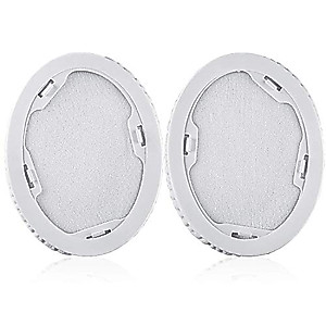 Studio1.0 Ear Pads Replacement Earpads Cushion Cover Ear Cups Repair Parts Compatible with Beats Studio 1.0 Studio (1st Gen) Wired Wireless Over-Ear Headphones (White)