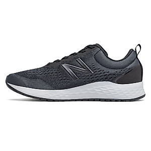 New Balance Men's Fresh Foam Arishi V3, Black/White, 10