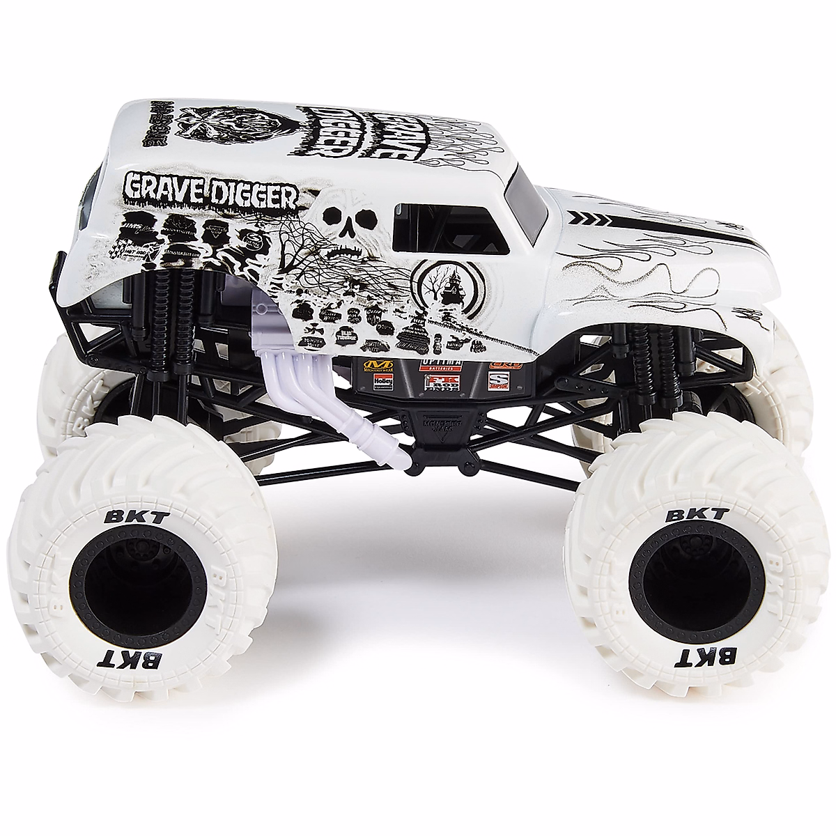 Monster Jam, Official Grave Digger Monster Truck, Collector Die-Cast Vehicle, 1:24 Scale