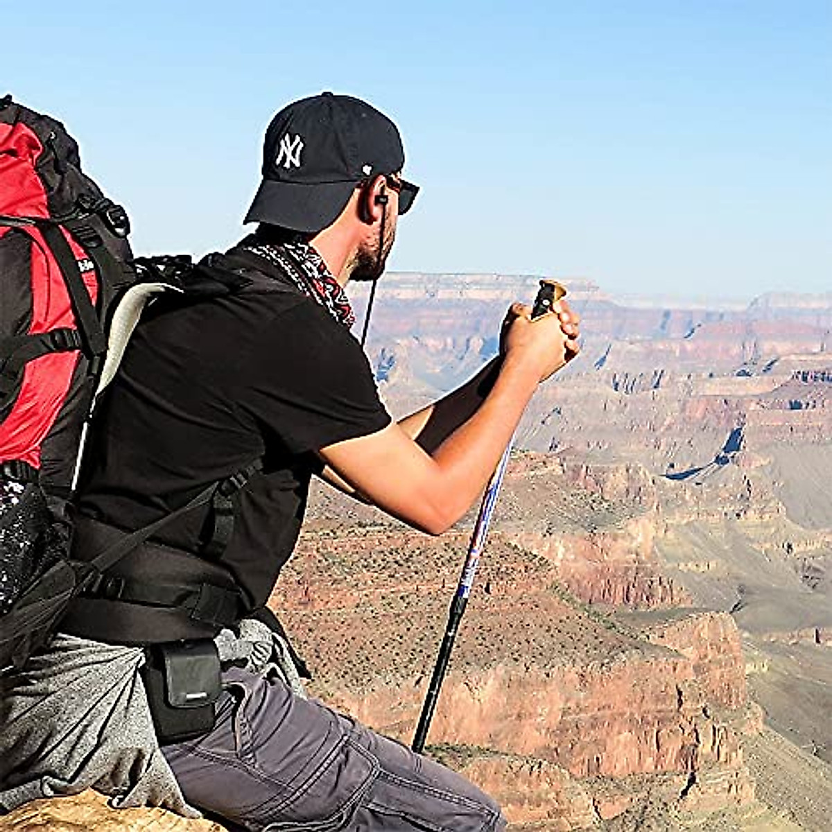 FIXSCAD Y171 Sports Earbuds Wired with Microphone, Soft Wrap Around Earphones with Over Ear Hook, in Ear Running Headphones for Exercise Compatible with iPhone, Samsung