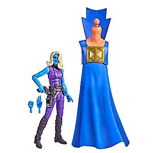 Marvel Legends Series 6-inch Scale Action Figure Toy Heist Nebula, Premium Design, 1 Figure, 1 Accessory, and 2 Build-a-Figure Parts